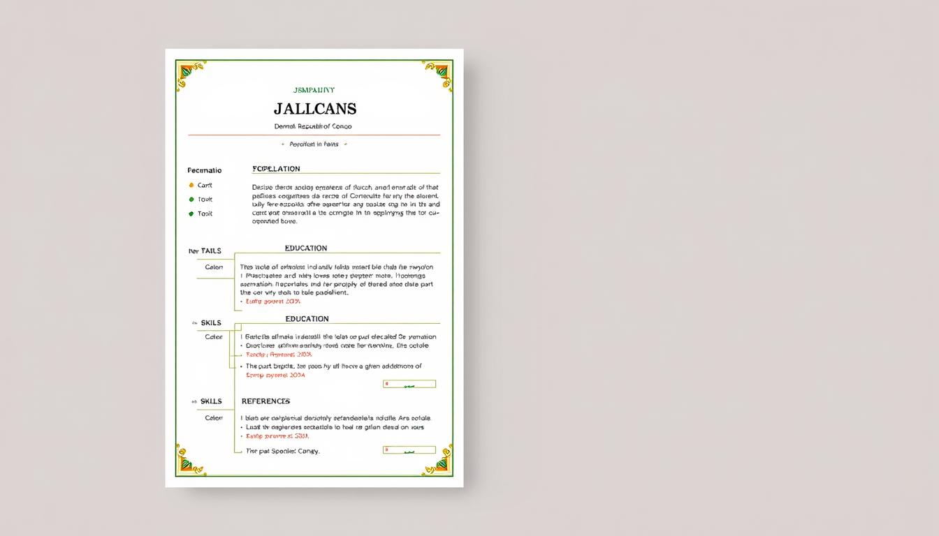 Exemple De CV Pour Postuler En RDC : Guide Pratique