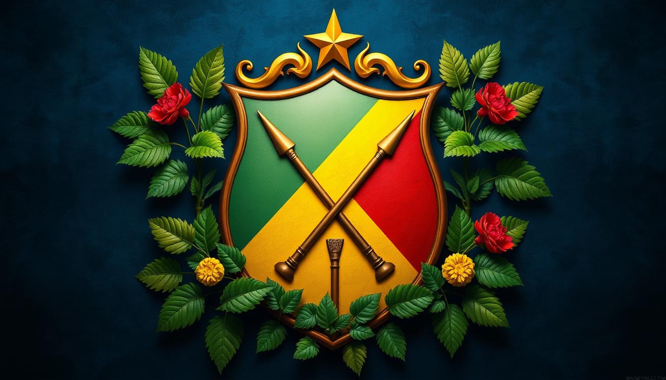 Les Armoiries De La RDC : Symboles Et Signification